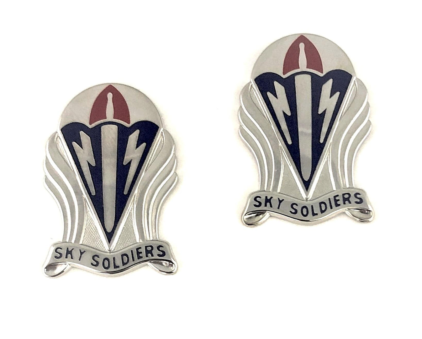 U.S. Army 173rd Airborne Brigade Combat Team Crest (pair)