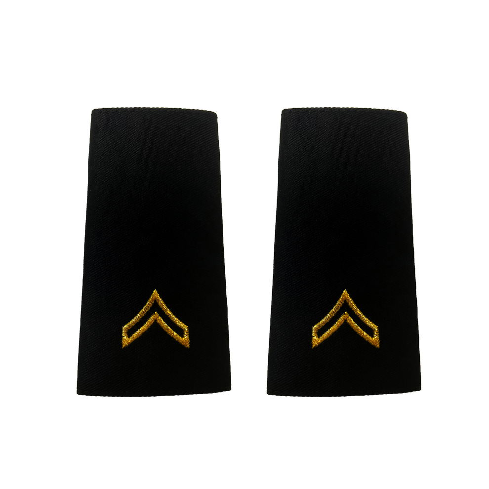 Police Corporal black Epaulet | Sta-Brite Insignia Inc.