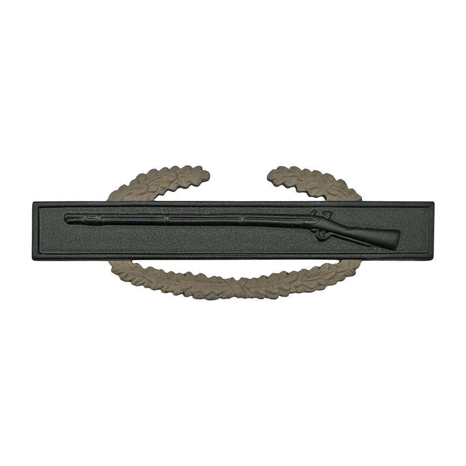 Army STA-BRITE® Subdued Black Metal Badges