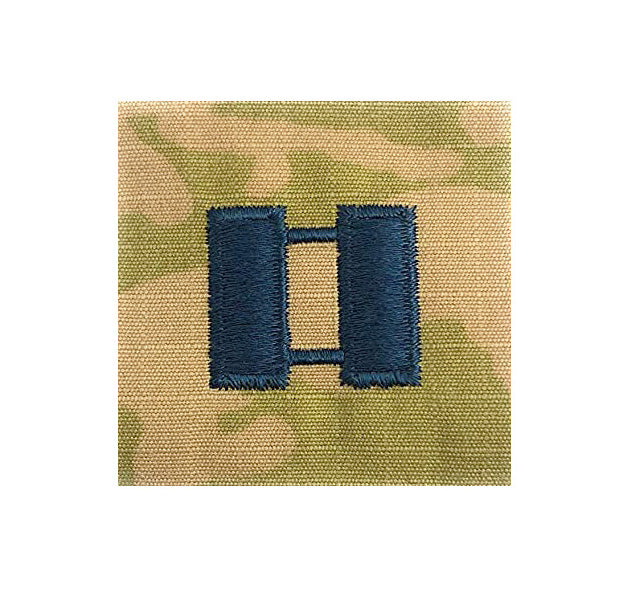 Space Force rank CAPT. embroidered OCP pre-folded sew on | Sta-Brite ...
