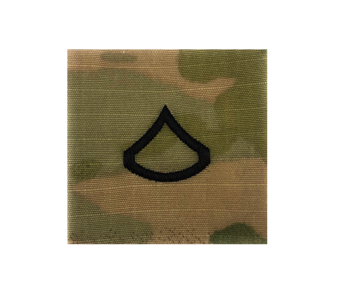 U.S. Army E3 Private First Class OCP 2x2 Sew-On Rank (For Shirt, Jacket, Coat) (each) | Sta ...