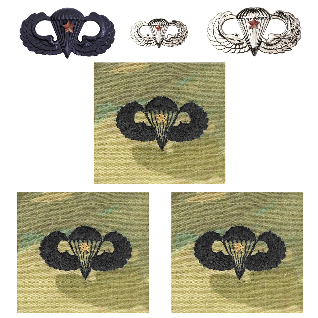 U.S. Army Combat Jump Wings (1AWD) Badge Bundle | Sta-Brite Insignia Inc.