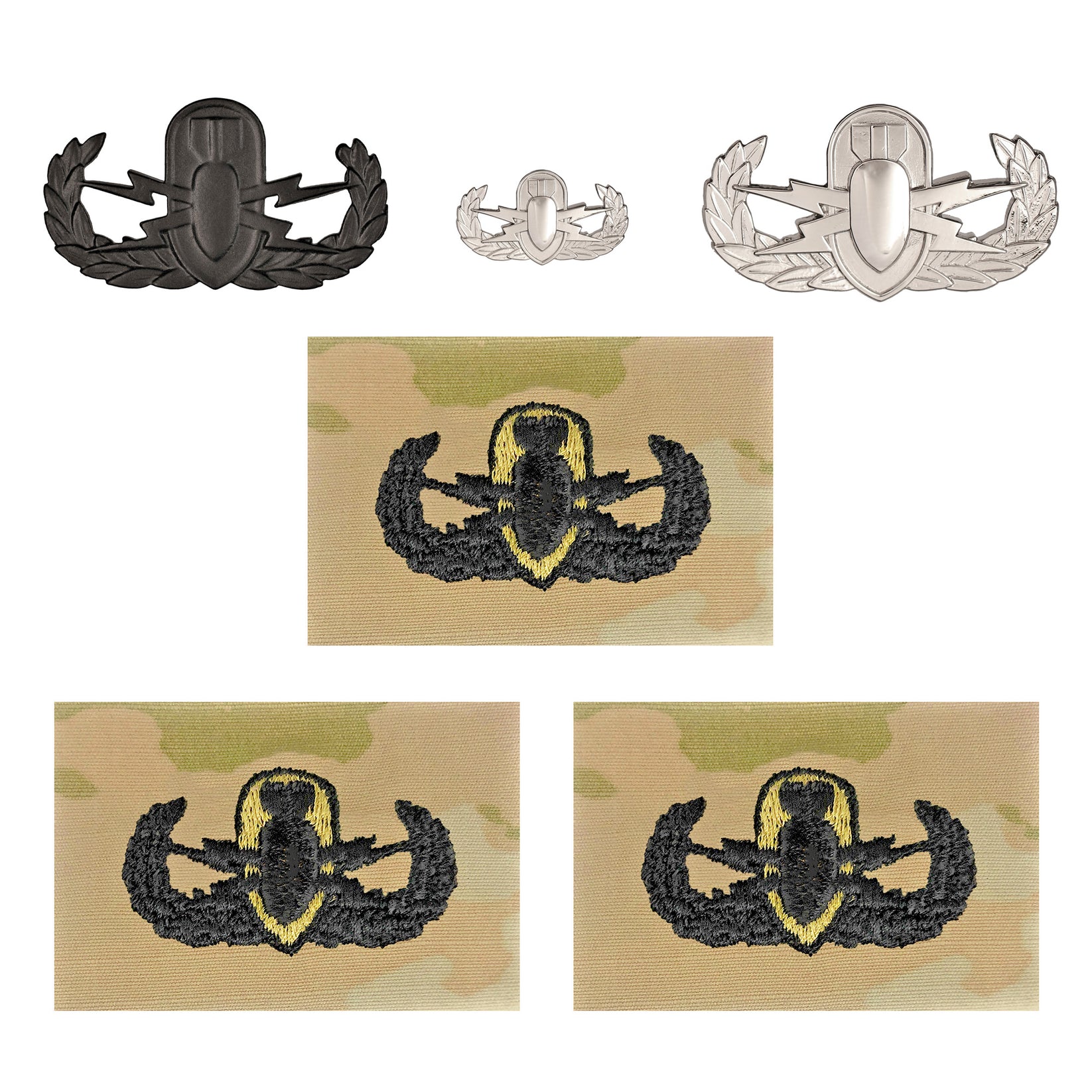 U.S. Army EOD (Basic) Badge Bundle | Sta-Brite Insignia Inc.