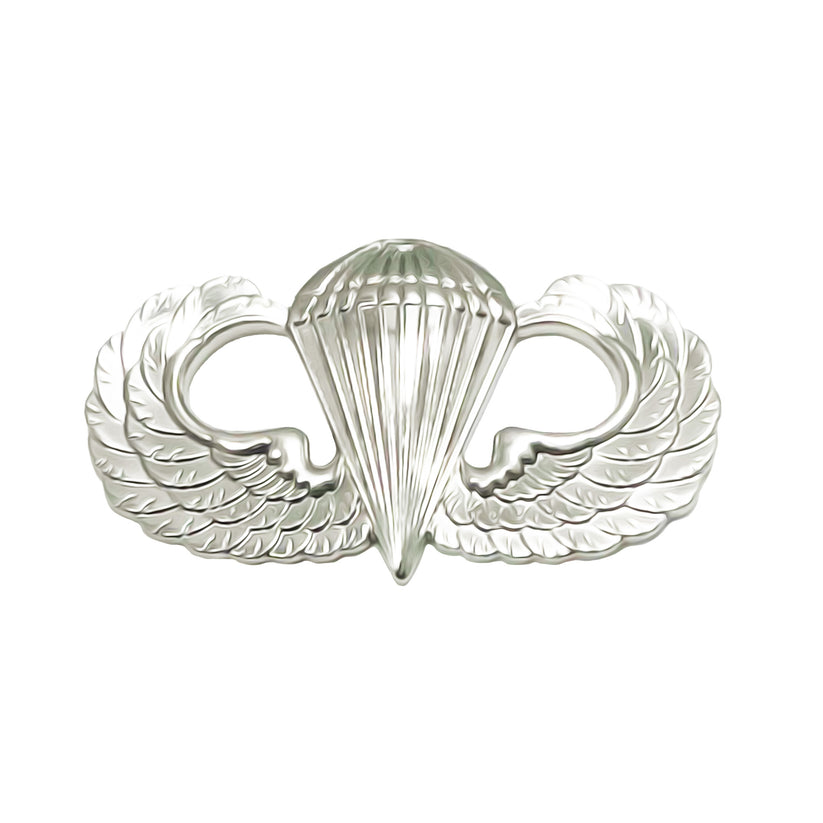 U.S. Army Parachutist Basic Jump Wing Full Size Sta-Brite® Pin-on Badge ...