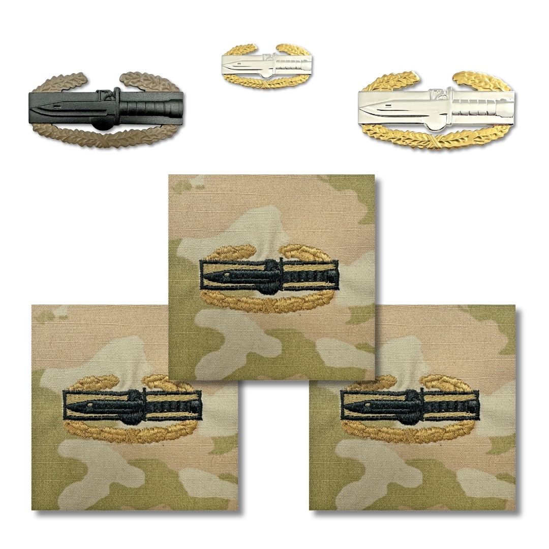 U.S. Army Master Combat Action (1AWD) Badge Bundle | Sta-Brite Insignia ...