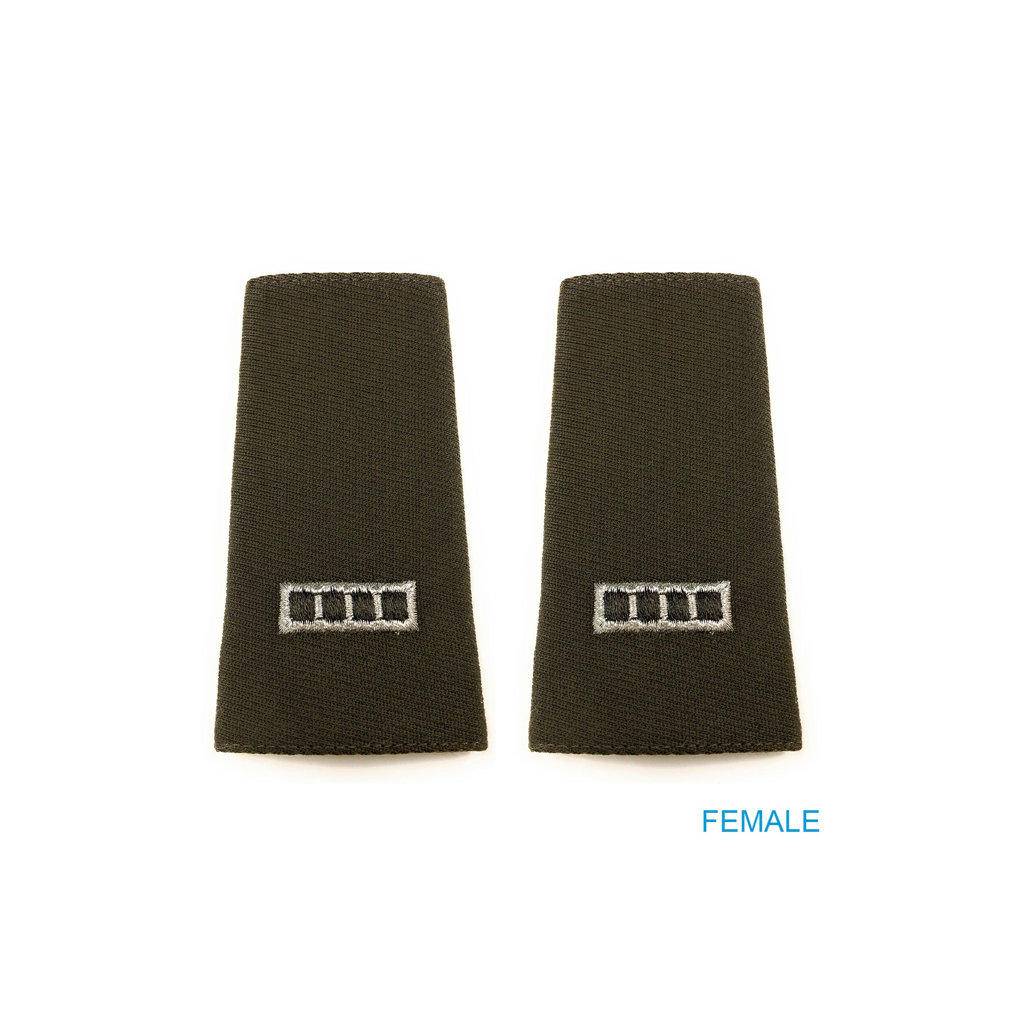 U.S. Army WO-4 AGSU Epaulets Female (pr) | Sta-Brite Insignia Inc.