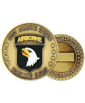 U.S. Army 101st Airborne Division Challenge Coin – Sta-Brite Insignia Inc.