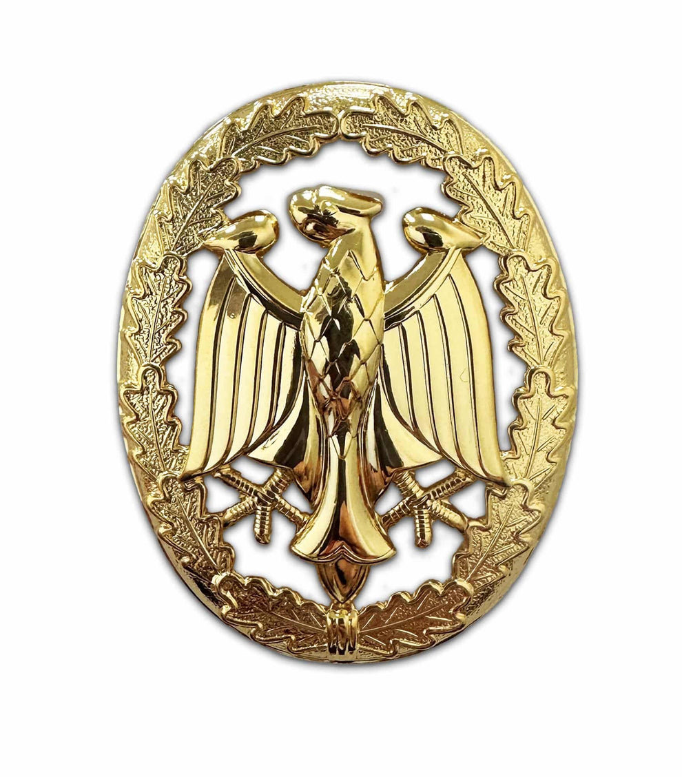 German Armed Forces Badge For Military Proficiency Gold Sta Brite 0419