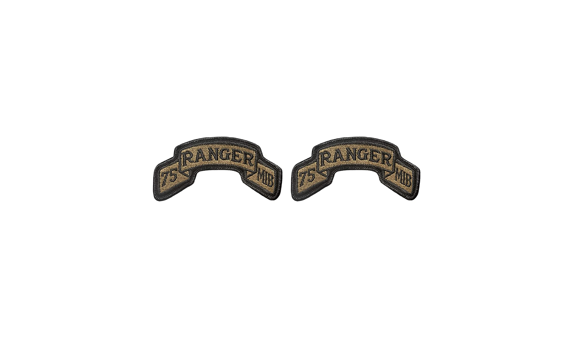 U.S. Army 75th Ranger MIB OCP Scroll with Hook Fastener (pair) | Sta ...