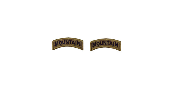 U.S. Army Mountain OCP Tab with Hook Fastener (pair) | Sta-Brite ...