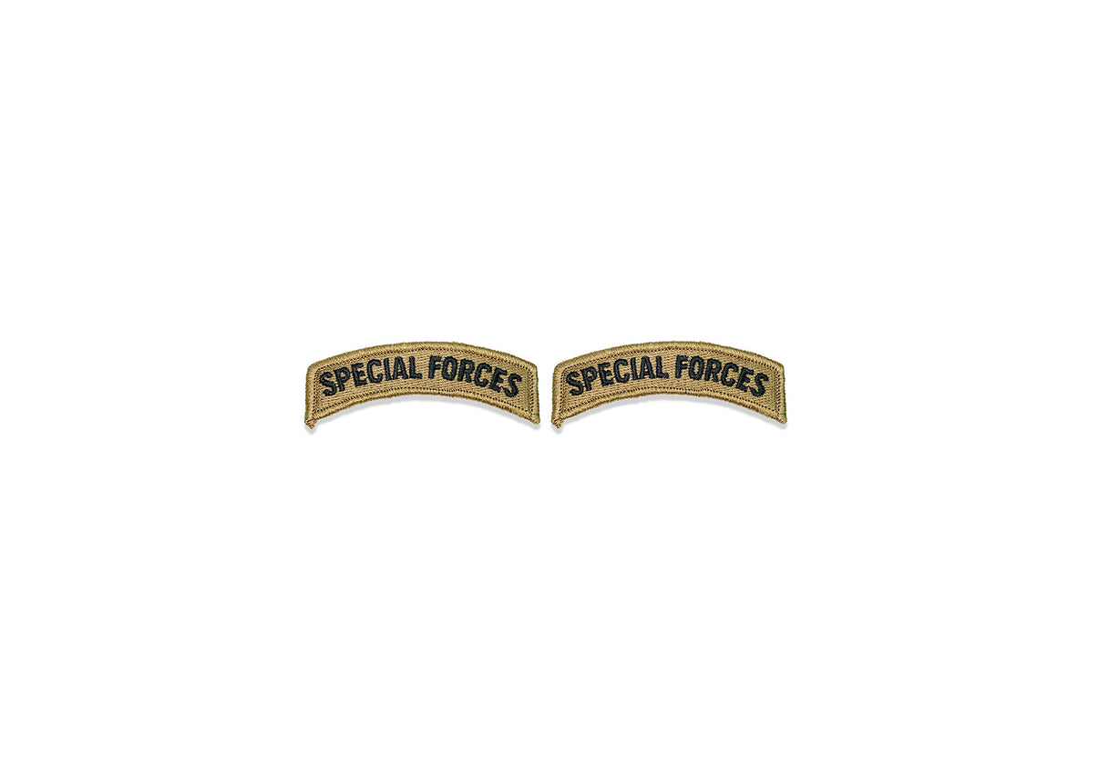 U.S. Army Special Forces OCP Tab with Hook Fastener (pair) | Sta-Brite Insignia Inc.