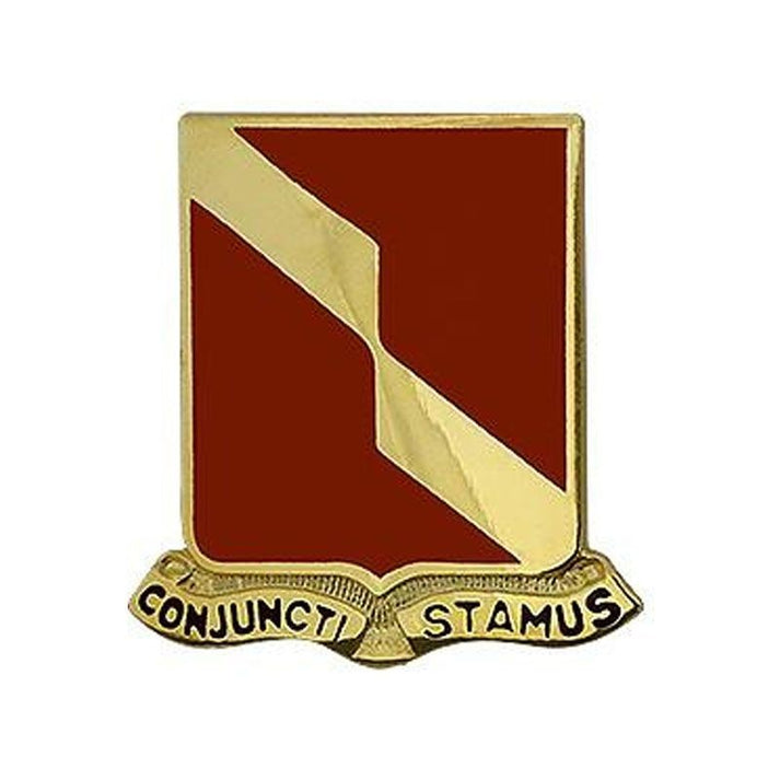 U.S. Army 27th Field Artillery Regiment Unit Crest "Conjuncti Stamus ...
