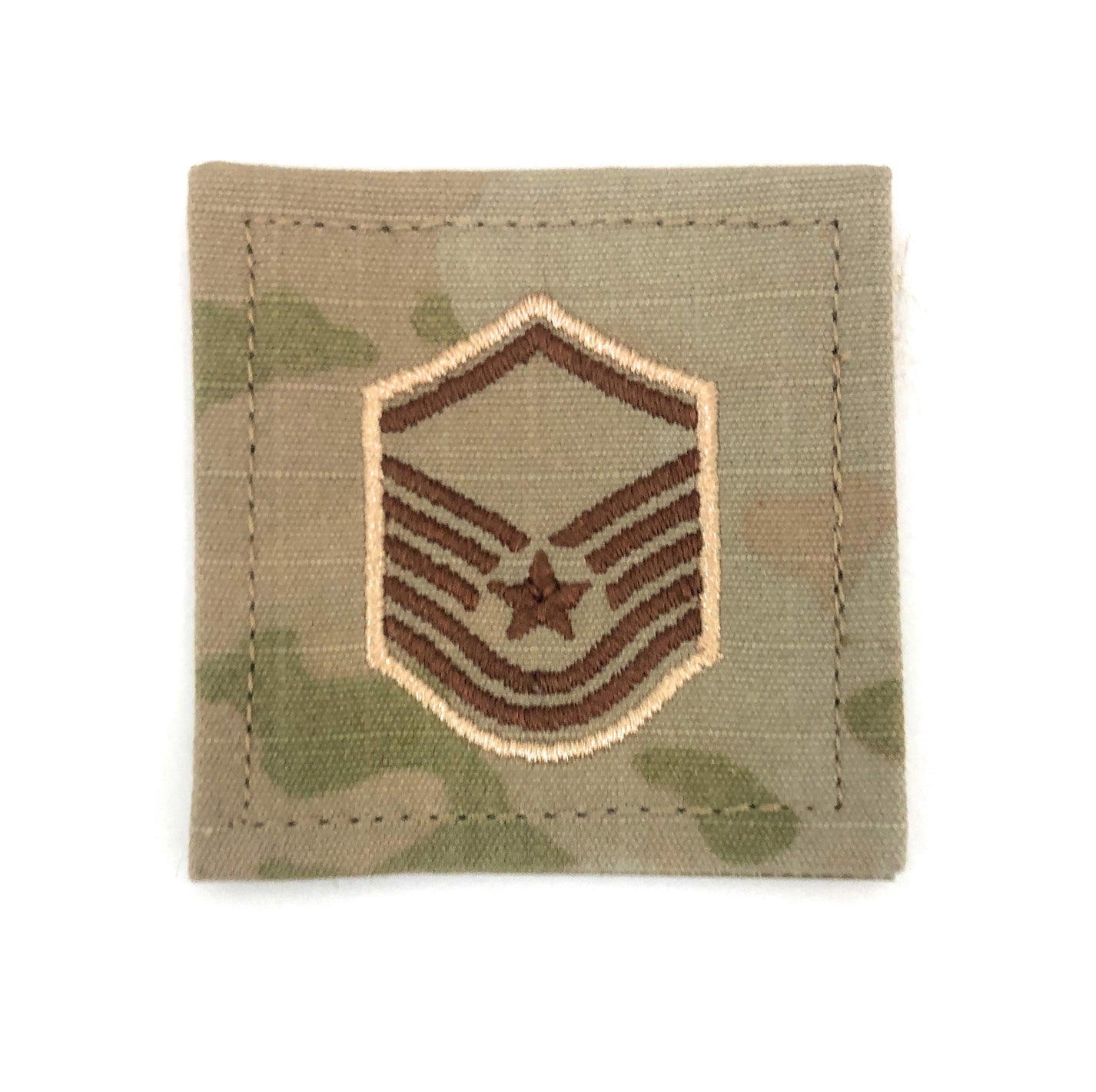 U.S. Air Force E7 Master Sergeant OCP Spice Brown with Hook Fastener ...
