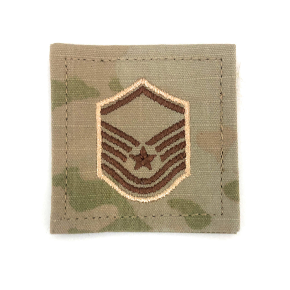 U.S. Air Force E7 Master Sergeant OCP Spice Brown with Hook Fastener ...