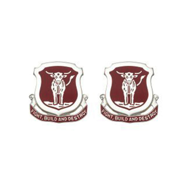 U.S. Army 39th Engineer Battalion Unit Crest (Pair) | Sta-Brite ...
