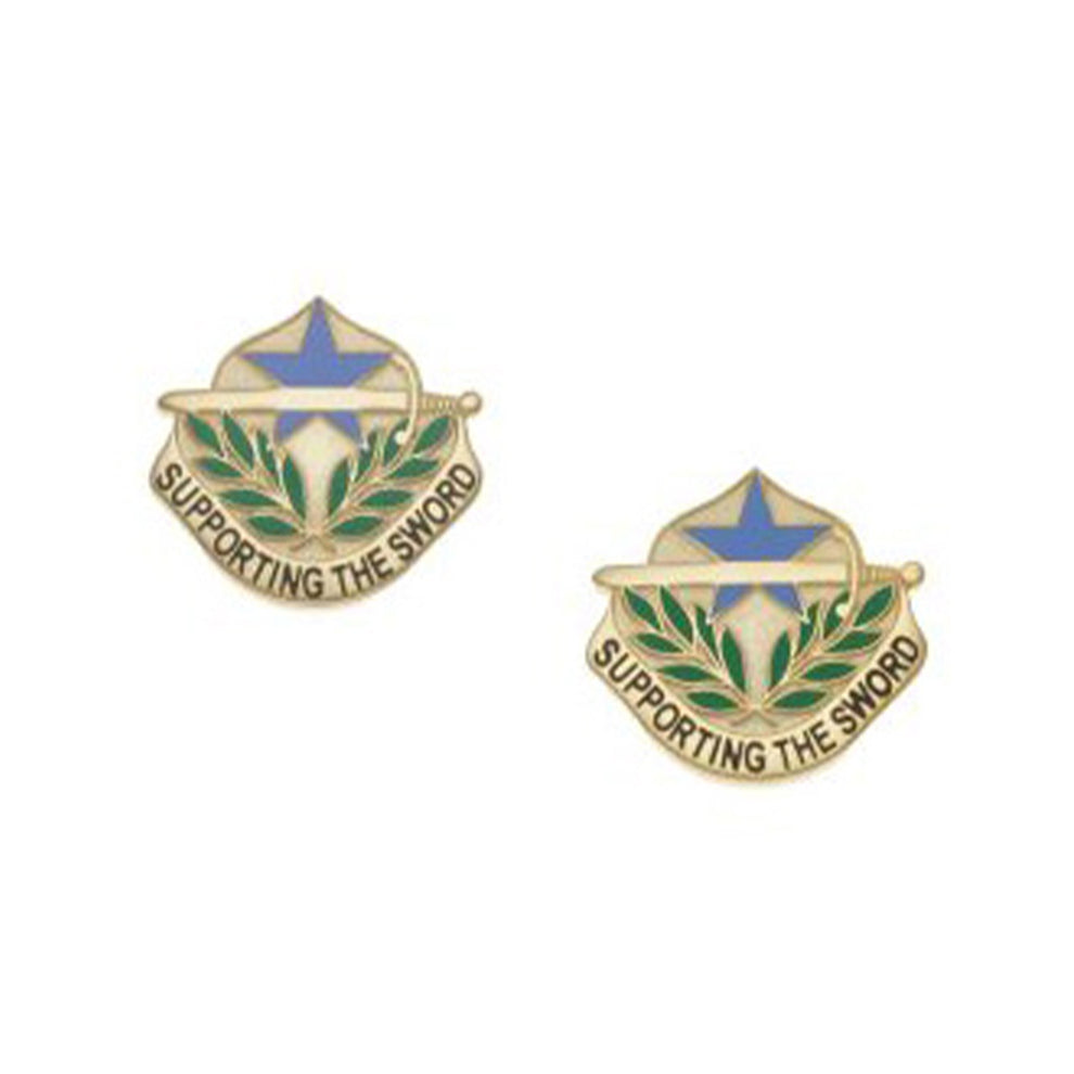 U.S. Army 548th Support Battalion Unit Crest (Pair) | Sta-Brite ...