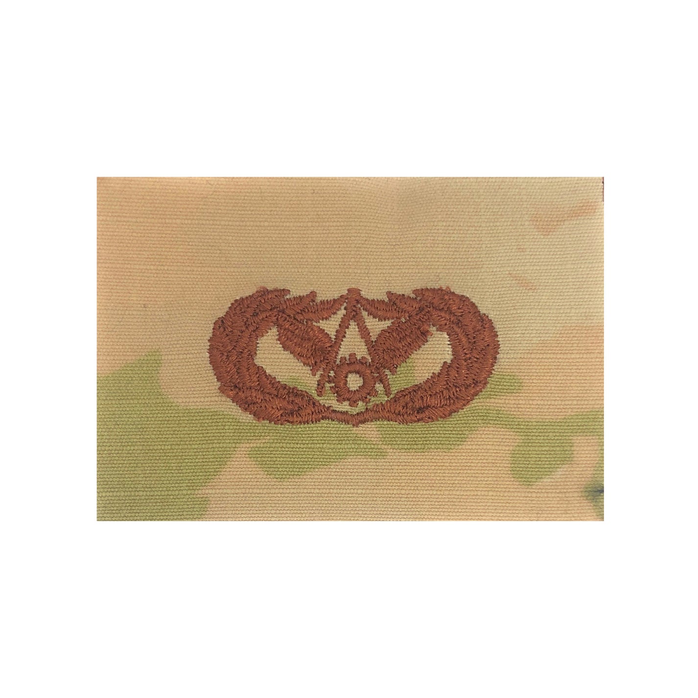 US Air Force Civil Engineer Basic OCP Spice Brown Sew-on Badge | Sta ...
