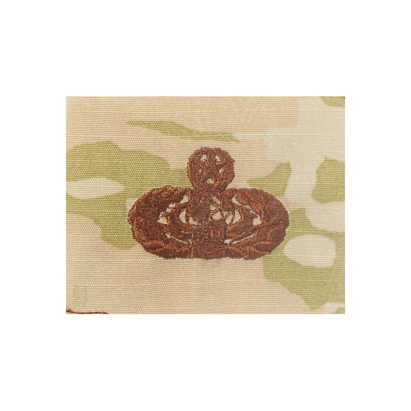U.S. Air Force Cyberspace Support (Master) OCP Spice Brown Sew-on Badge ...