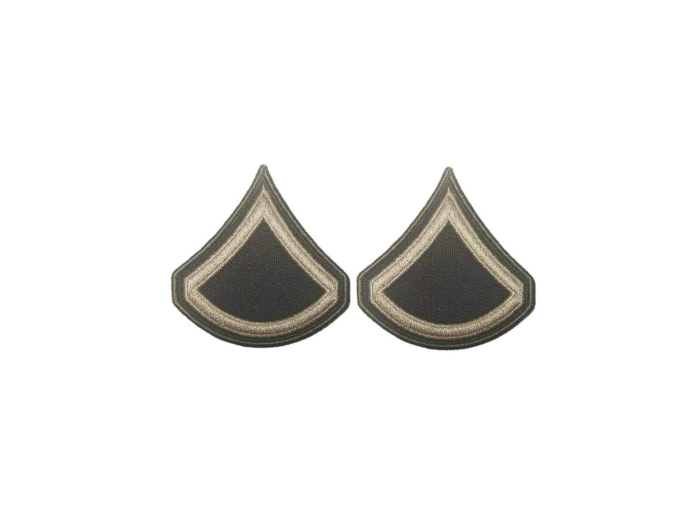 U.S. AGSU Army E3 Private First Class Chevron (Sew-on) rank (male ...