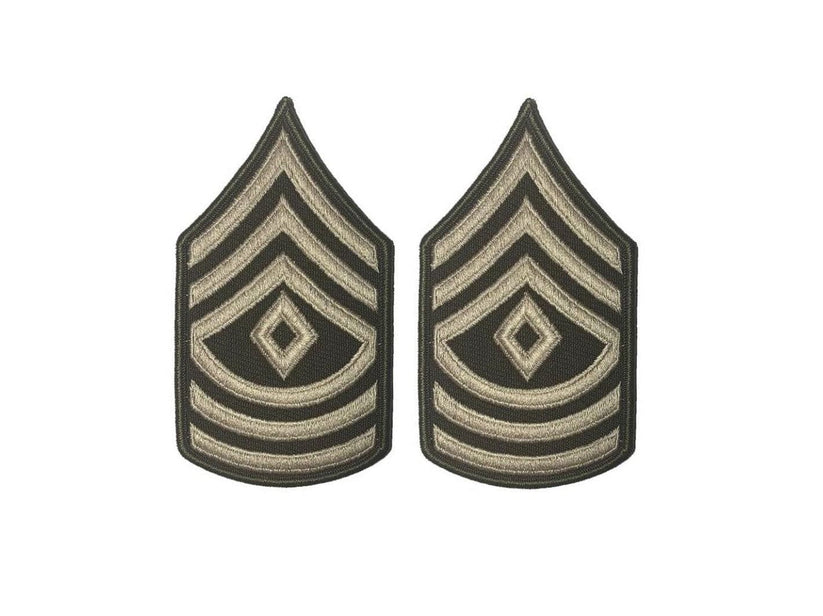U.S. Army AGSU E8 First Sergeant Chevron Sew-on Rank (male) | Sta-Brite ...