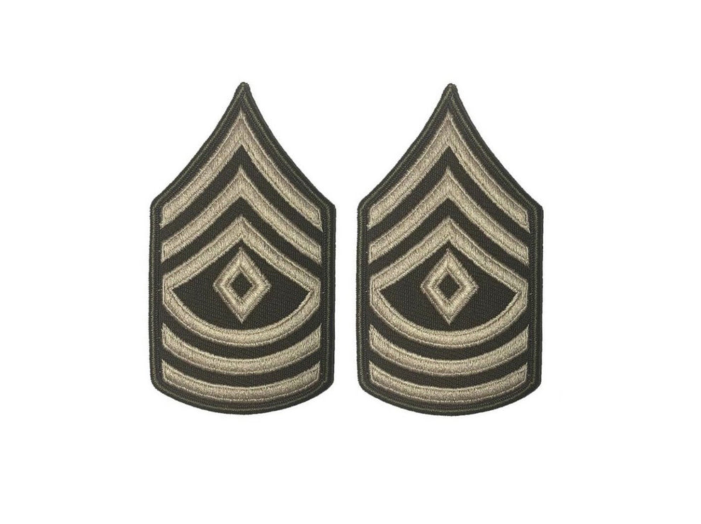 U.S. Army AGSU E8 First Sergeant Chevron Sew-on Rank (male) | Sta-Brite ...
