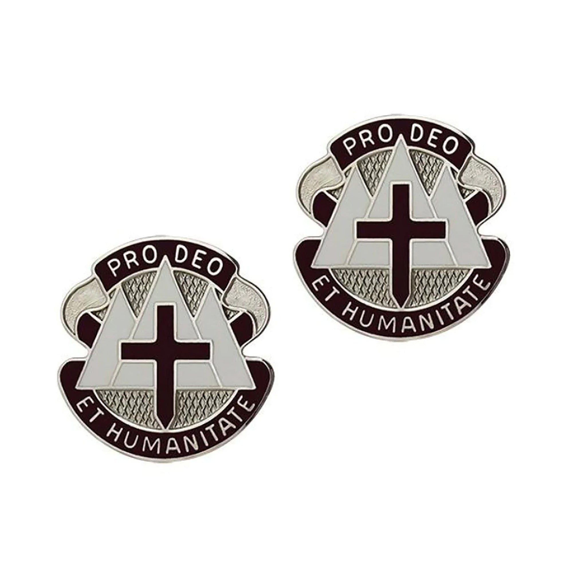 U.S. Army MEDDAC Fort Carson Unit Crest (pair) | Sta-Brite Insignia Inc.