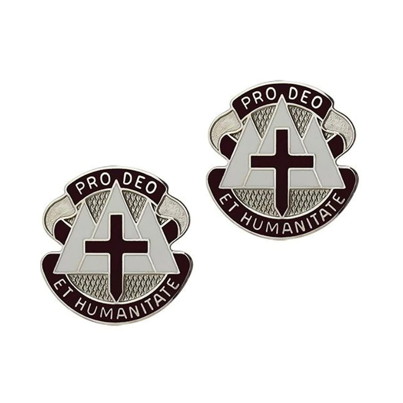 U.S. Army MEDDAC Fort Carson Unit Crest (pair) | Sta-Brite Insignia Inc.