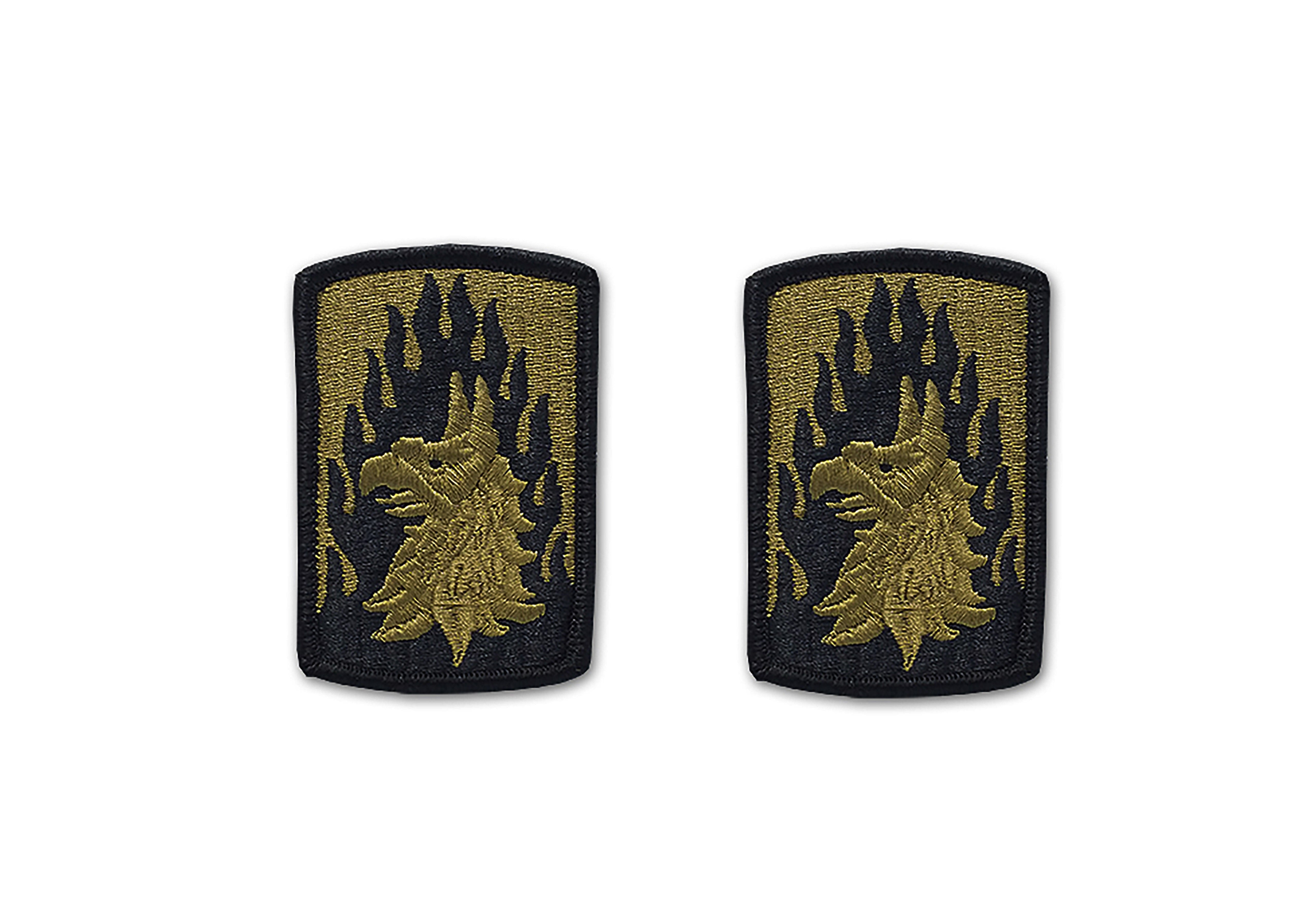 U.S. Army 12th Aviation Brigade OCP Patch with Hook Fastener (pair ...