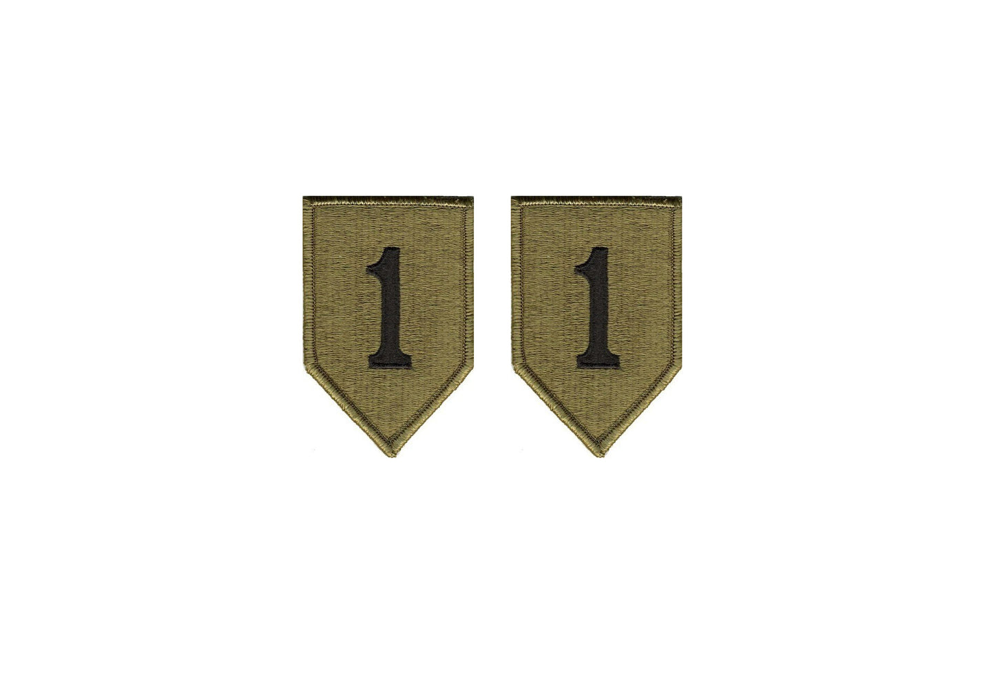 U.S. Army 1st Infantry Division OCP Patch with Hook Fastener (pair) | Sta-Brite Insignia Inc.