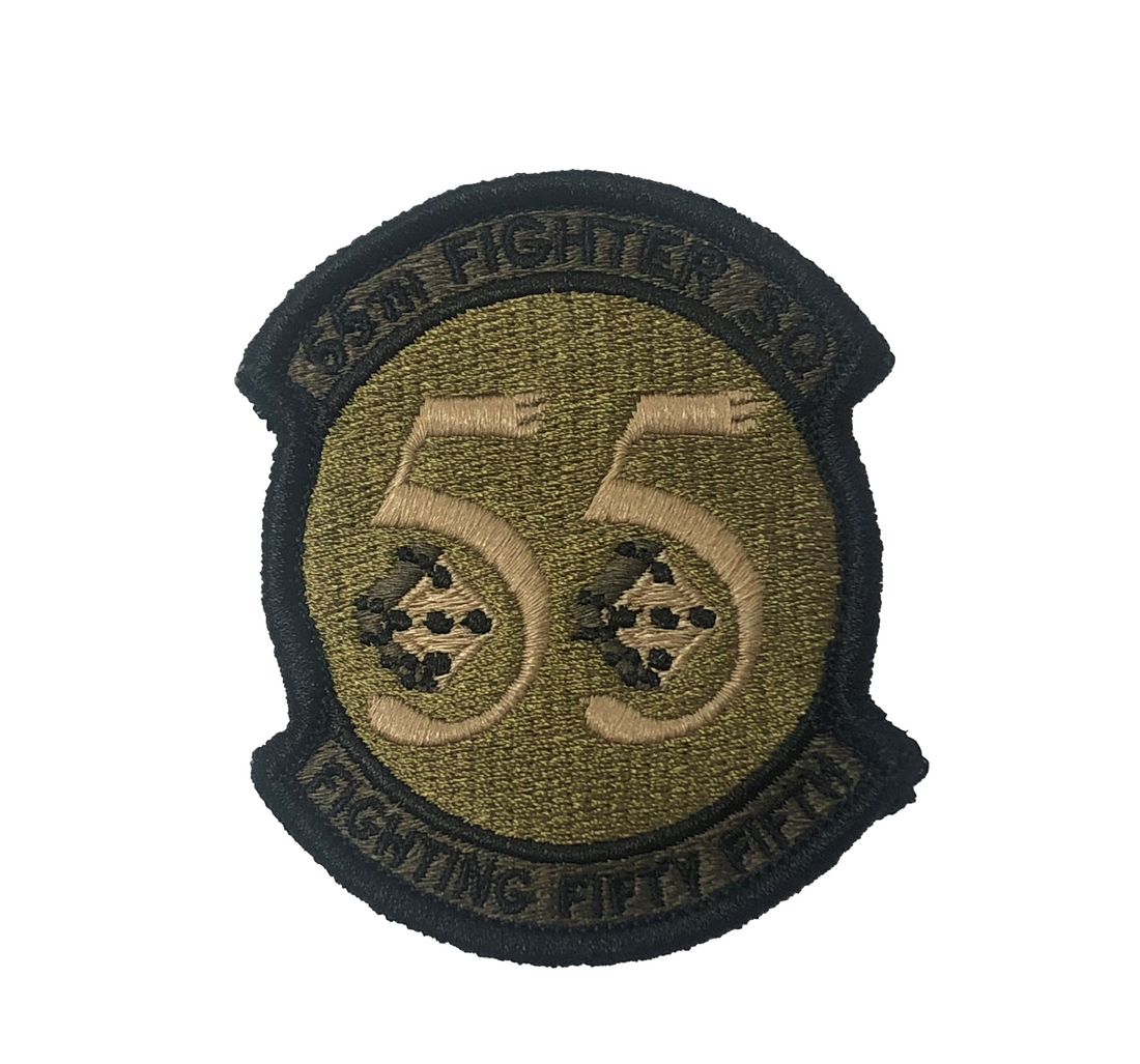 55th Fighter Squadron OCP Patch W/ Hook Fastener | Sta-Brite Insignia Inc.