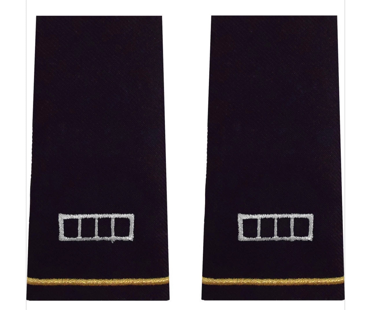 U.S. Army W4 Chief Warrant Officer 4 Shoulder Marks - Large (Male ...